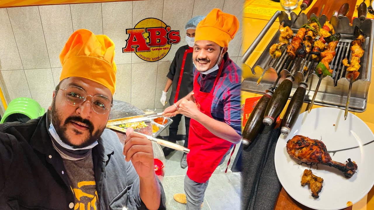 Ab Absolute Barbecue hamare area mein bhi || Unlimited Buffet 🤤 - YouTube