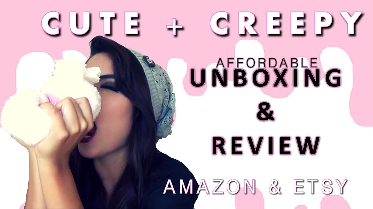 Cute & Creepy Unboxing & Review - Amazon + Etsy - YouTube