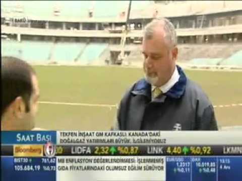 Tekfen İnşaat Genel Müdürü Levent Kafkaslı’nın Bloomberg HD Röportajı