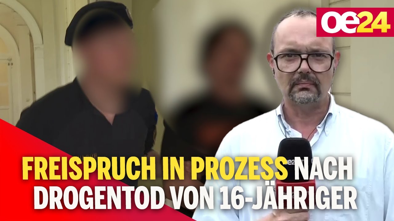 Freispruch in Prozess nach Drogentod von 16-Jähriger - YouTube