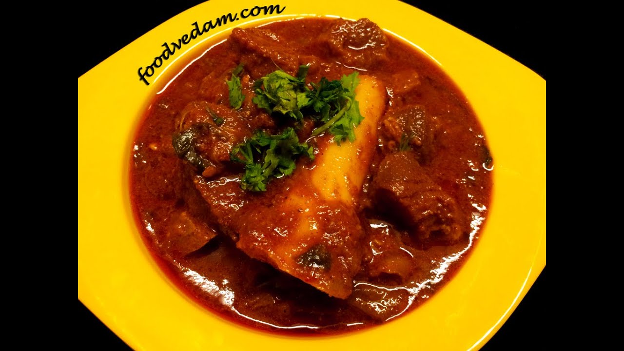 Mutton Curry-Andhra Mutton curry - YouTube