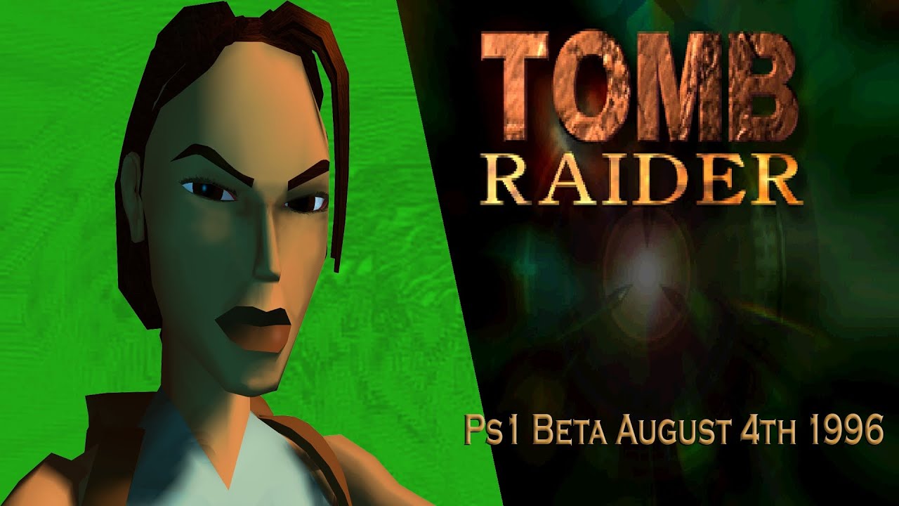 Tomb Raider 1-PS1 Beta (August 4th 1996) - YouTube