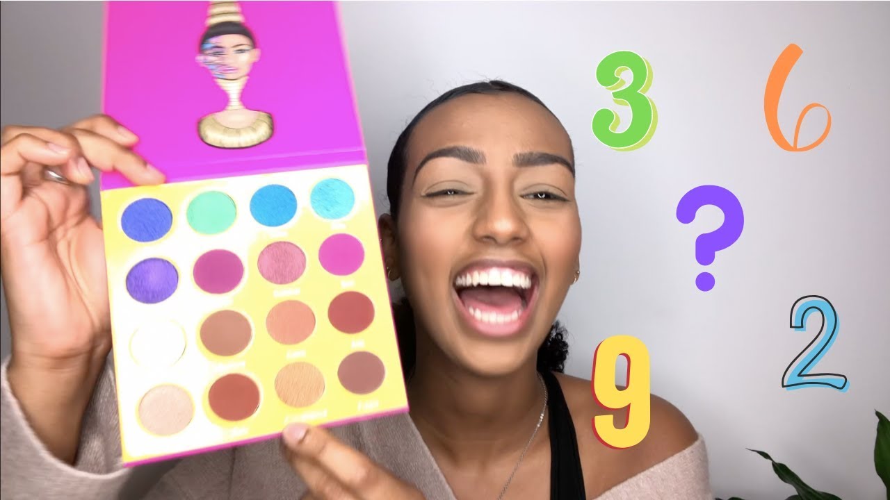 RANDOM NUMBERS PICK MY MAKE UP CHALLENGE | Lilian Tseggai - YouTube