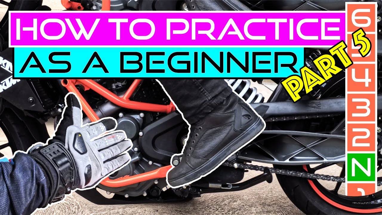 Shifting Gears As A Beginner (How To Change Gears On A Motorcycle) [P5 ...