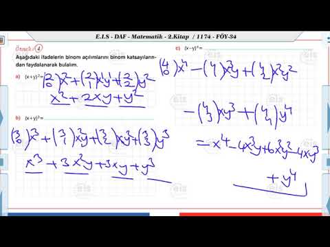 Matematik 2 - Binom Açılımı📏
