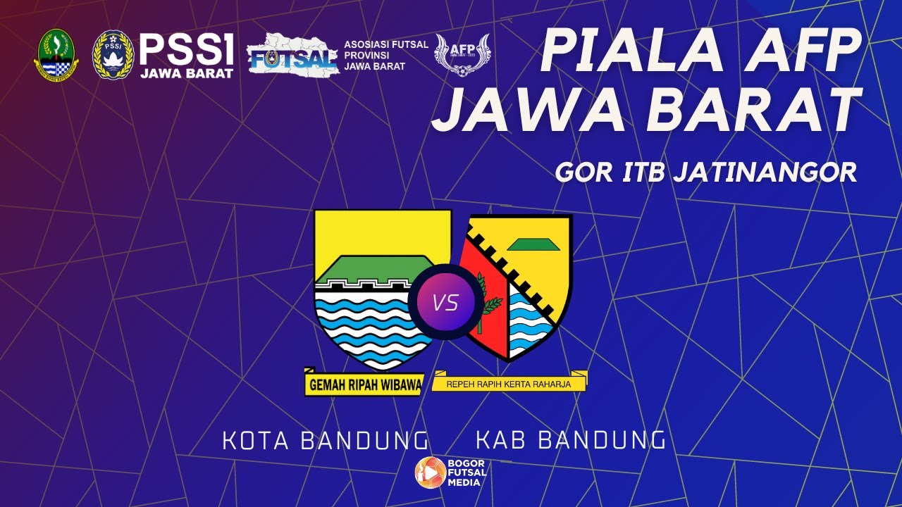 KAB BANDUNG VS KOTA BANDUNG | SF 2 PUTRI | PIALA AFP JABAR 2023 DAY 4 ...
