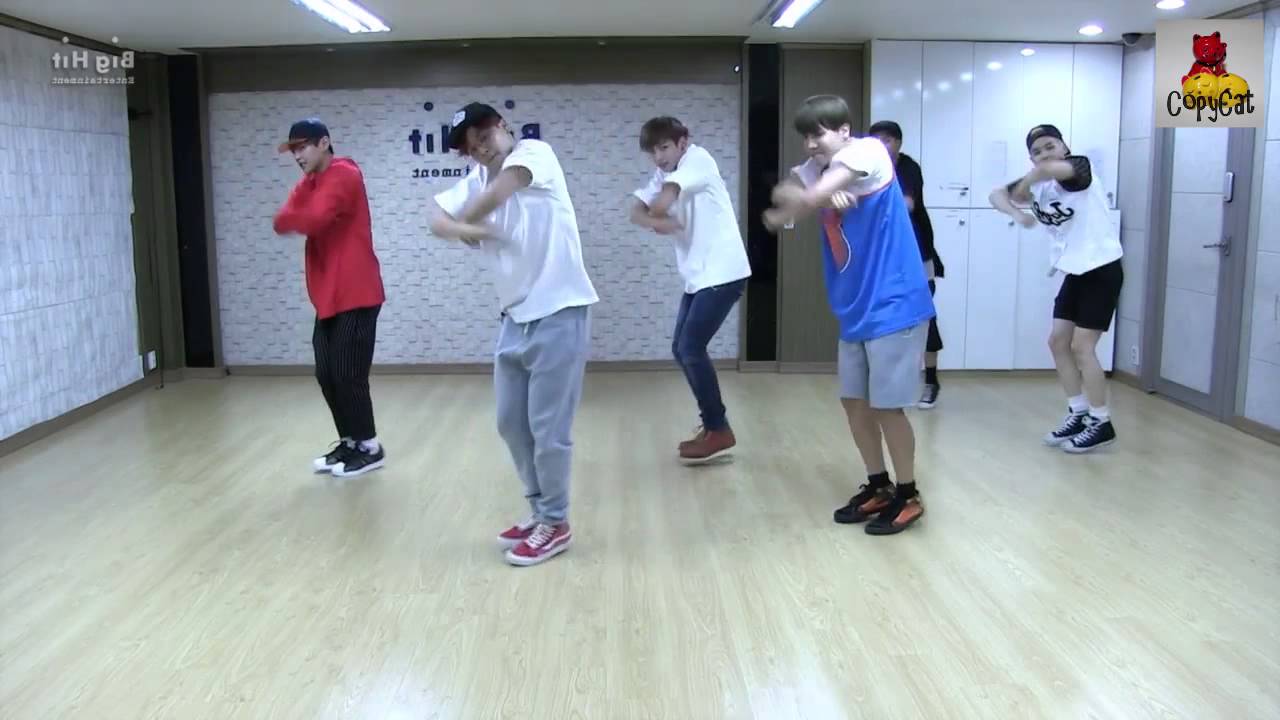 [Mirrored and 3x Slower] BTS "Dope" Dance Practice - YouTube