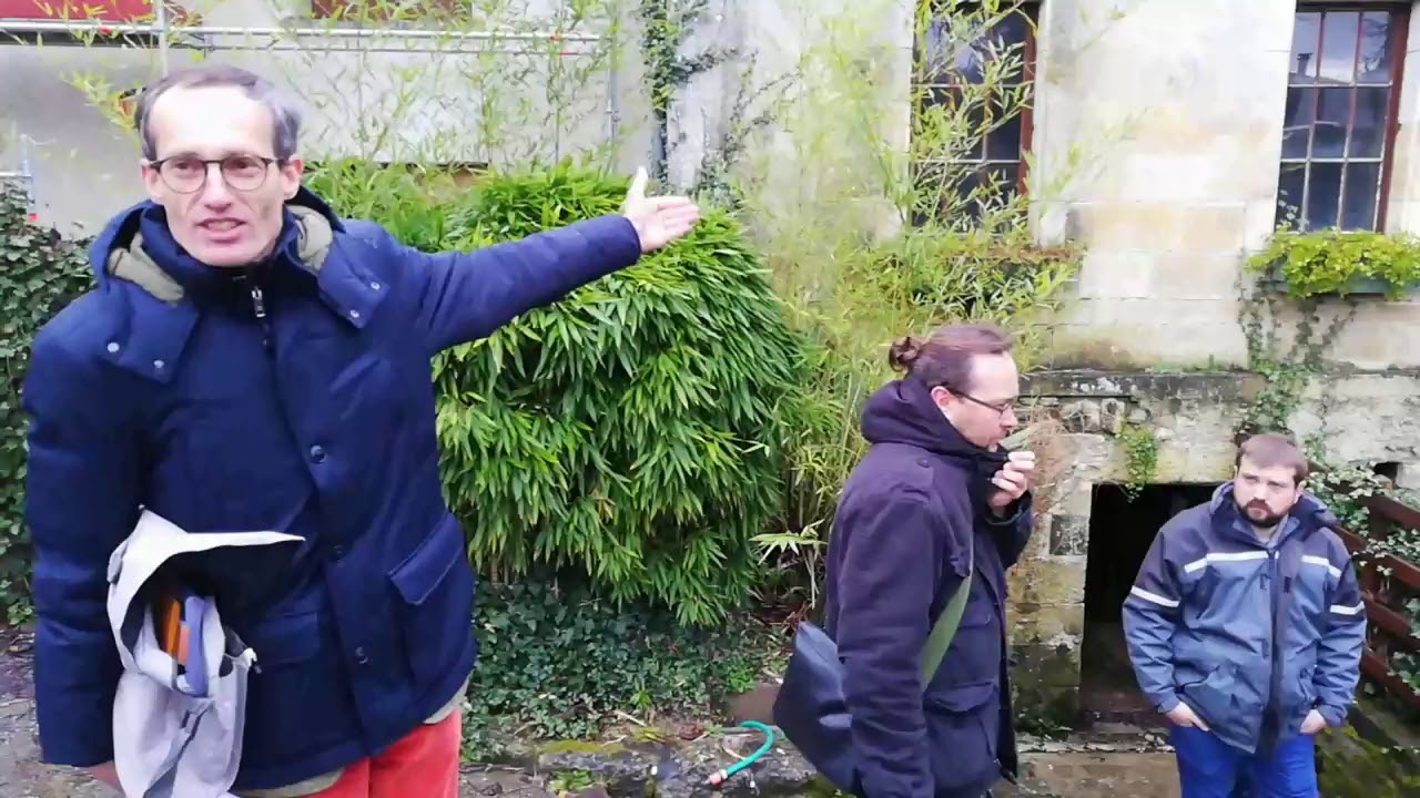 Saintes : coup d'envoi du chantier de valorisation des aqueducs - YouTube