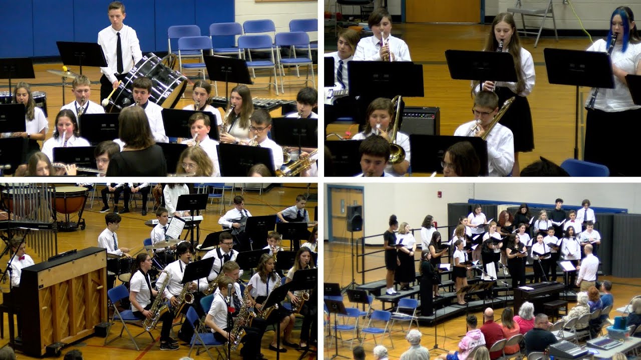 Merrimack Middle School Spring Concert: June 7, 2023 - YouTube