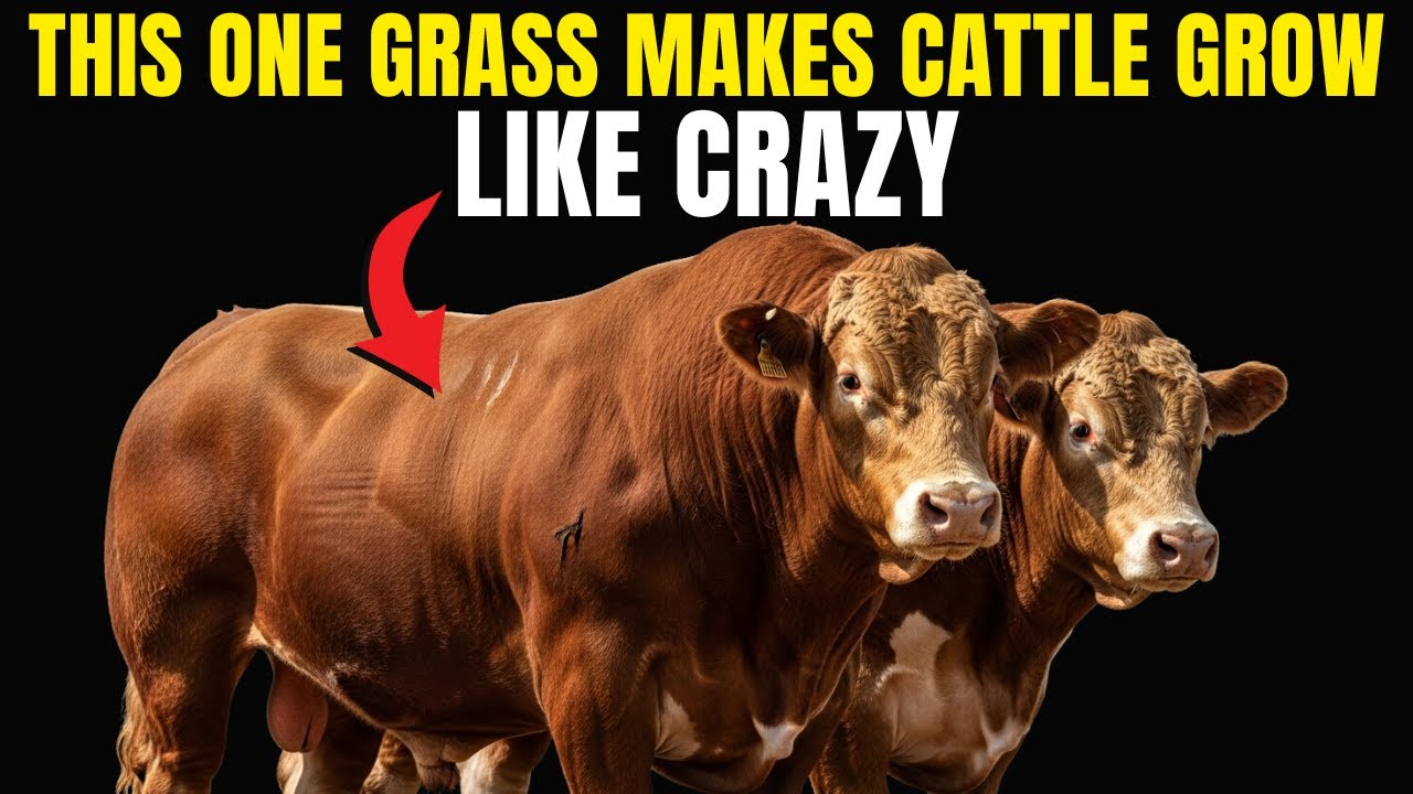 Fatten Cattle FAST: The Best Grasses for Maximum Weight Gain - YouTube