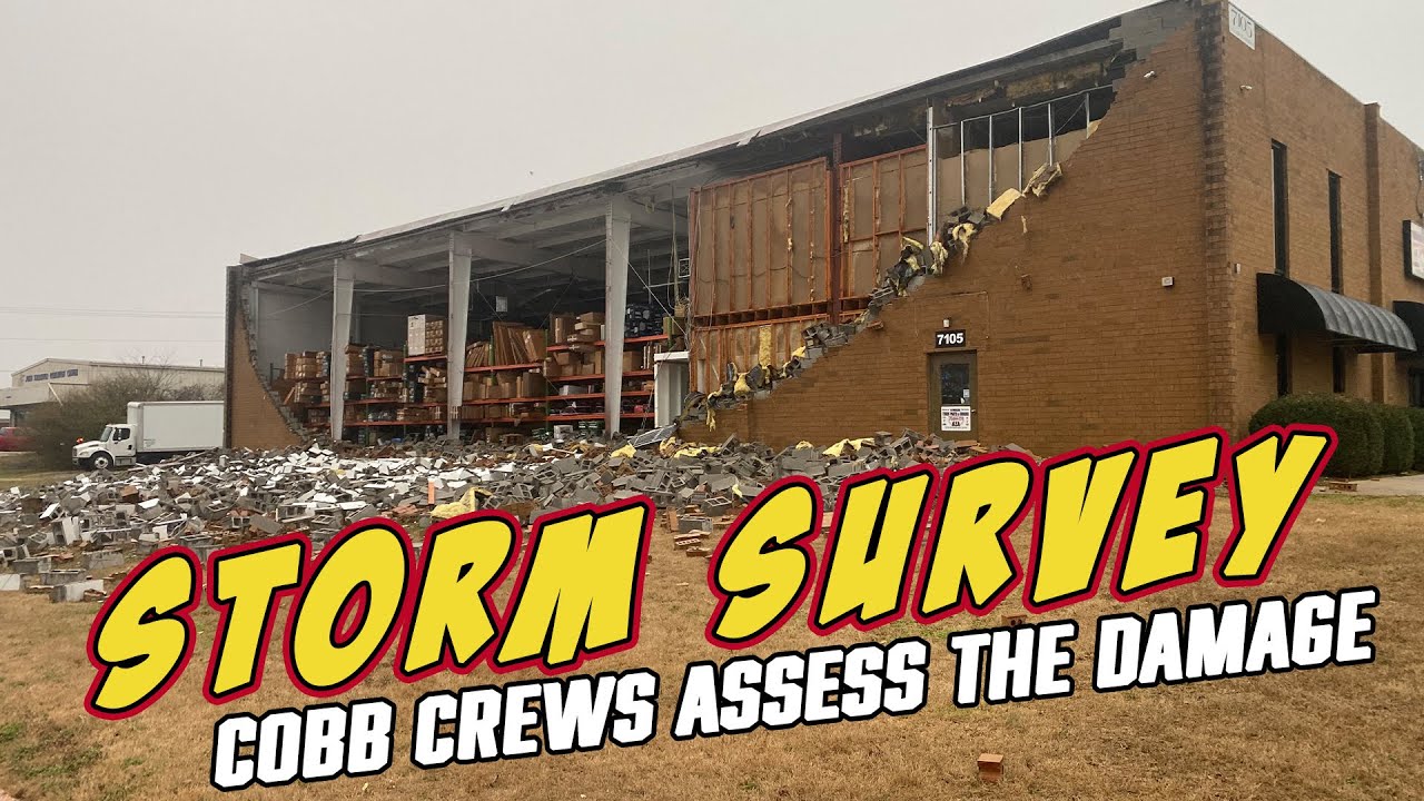 Cobb teams assess the storm's impact - January 13, 2023 - YouTube