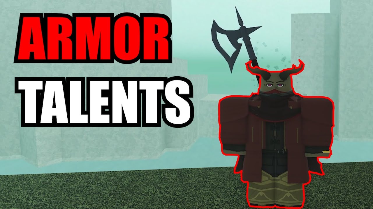 Deepwoken New Armor Talents Youtube