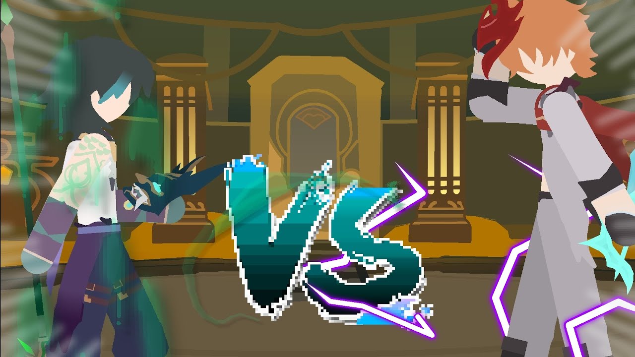 Xiao VS Childe - Fan Animation (Stick Nodes Animation) Ft: @YzzyTime ...