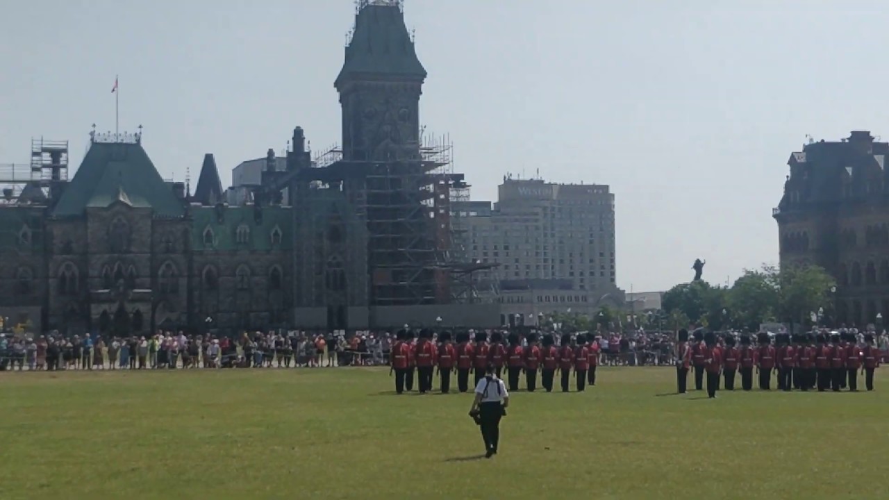 Change of Guards | Parliament Hill | Ottawa 2019 - YouTube