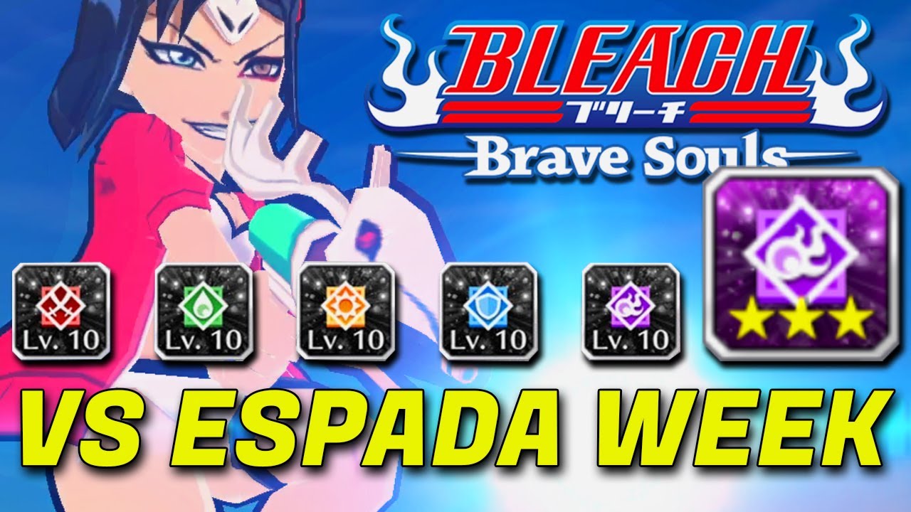 DESTROYING ESPADA WEEK WITH TRANSCENDED APACHE! [Bleach Brave Souls ...