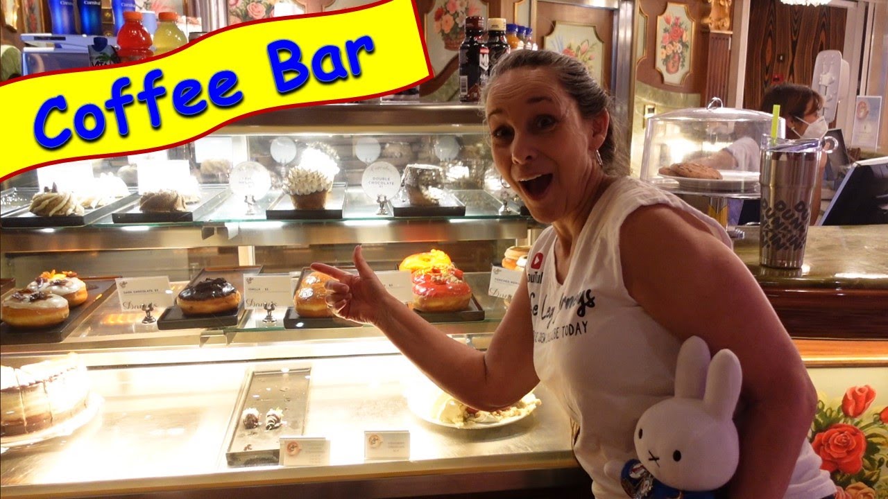 Coffee Bar on Carnival Freedom has more than just coffee - YouTube