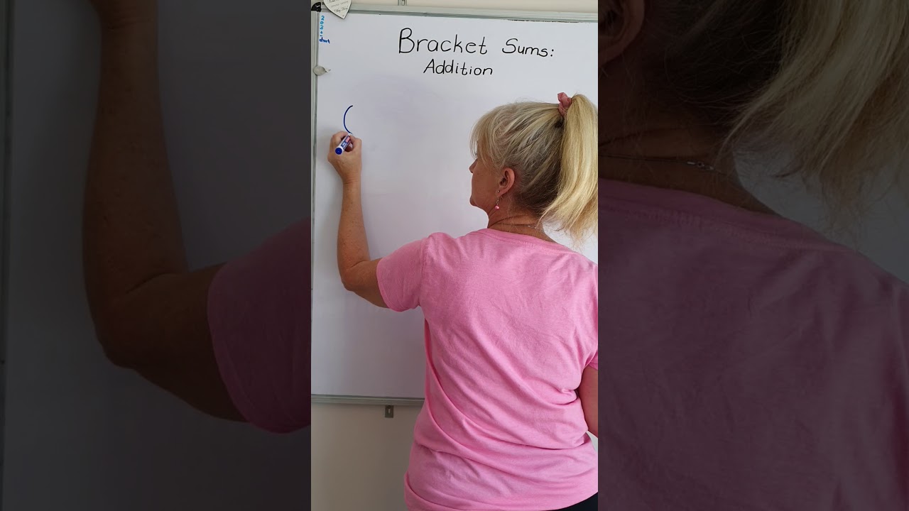 Bracket Sums Grade 2. Part 2 - YouTube