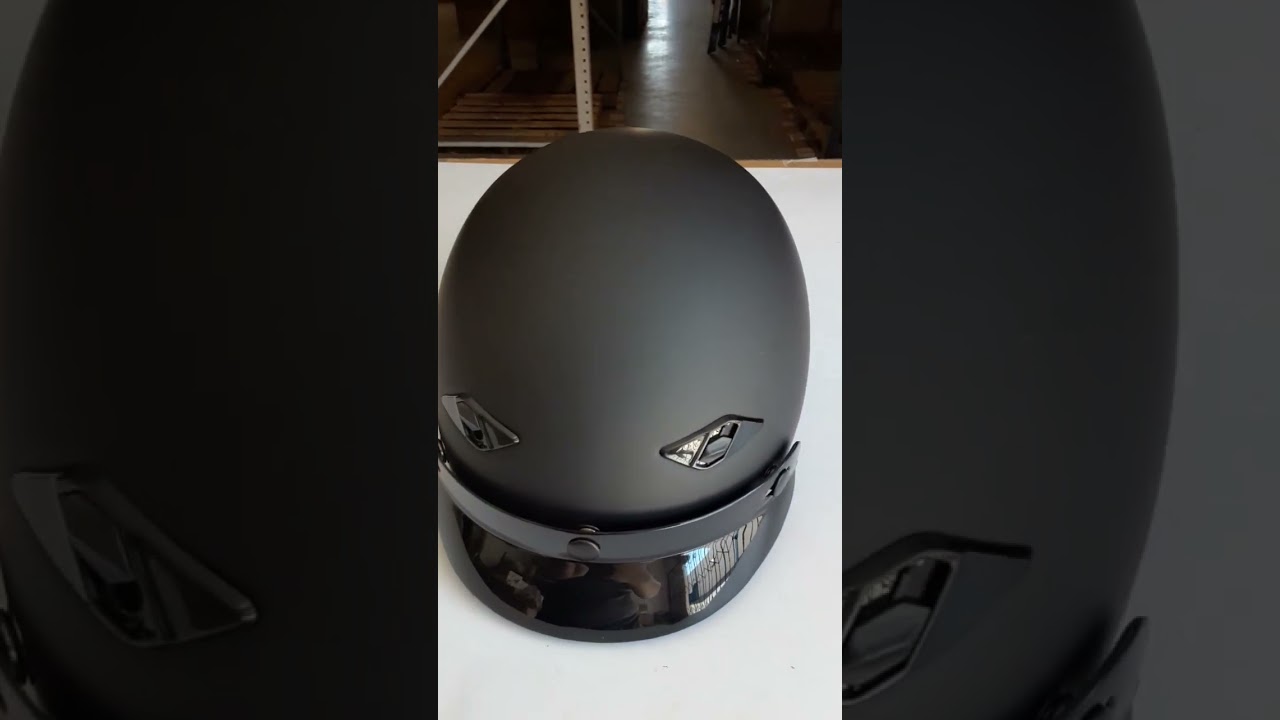 Motorhelmets Cruiser Helmets - LS2 Bagger 568 Solid Half Face Adult ...
