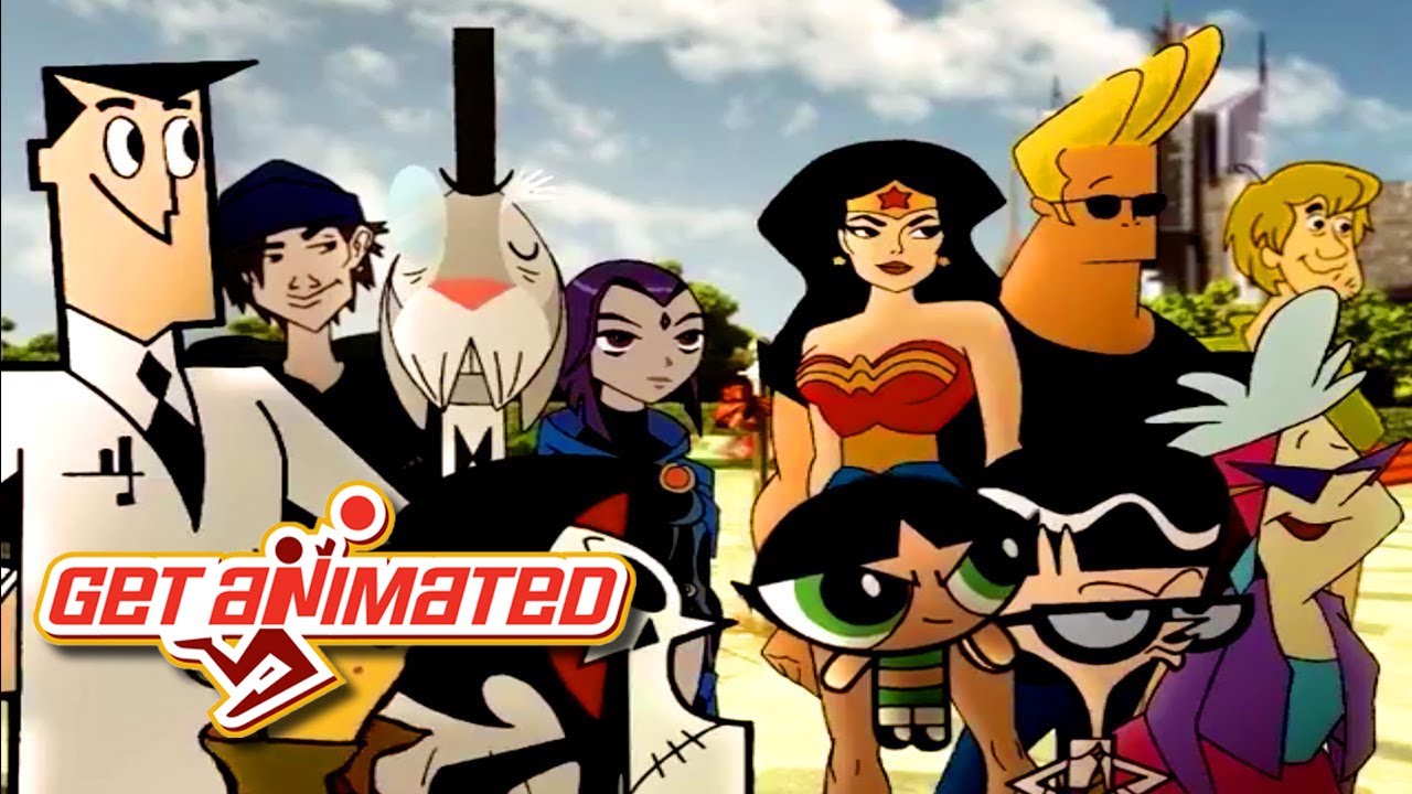 Cartoon Network City - Movement Ink Bumpers (Get Animated) - YouTube