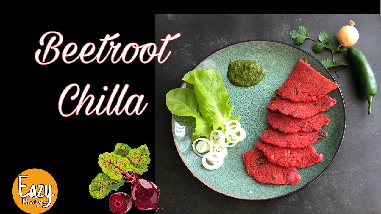 Beetroot Chilla | Breakfast Recipe | Beetroot Recipe | Easy Recipe ...