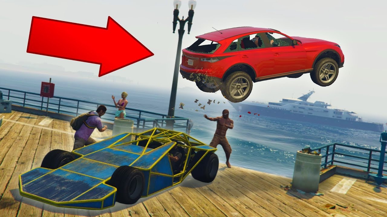 I CAN'T BELIEVE I PULLED THIS OFF! *RAMP CAR TROLLING!* | GTA 5 THUG ...