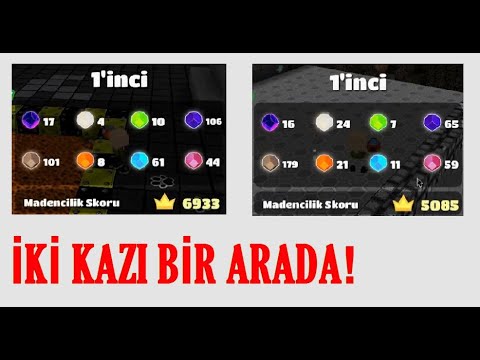 BSP ÇİFTE KAZI - DOUBLE MINING GAMEPLAY - BlockStarPlanet - YouTube