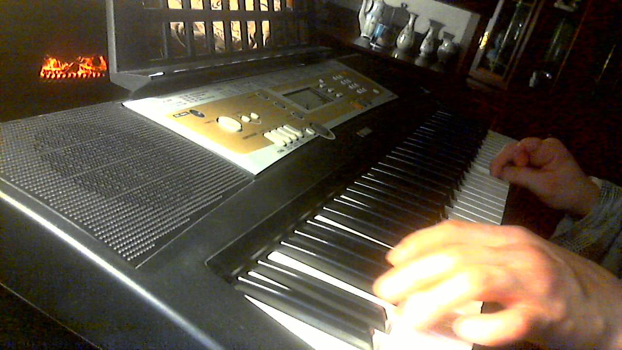 Рябина кудрявая Yamaha PSR R200 на Русском языке контрольная панель ...