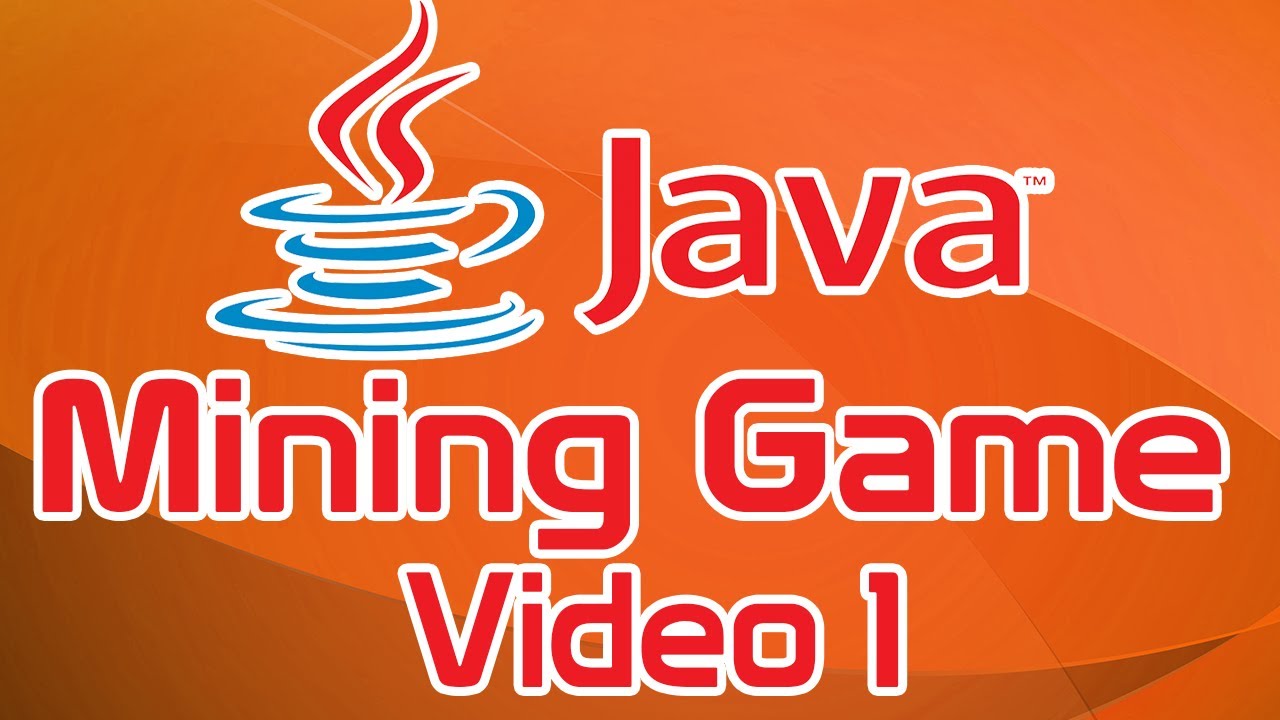 Java Mining Game - Progress Video 1 - YouTube