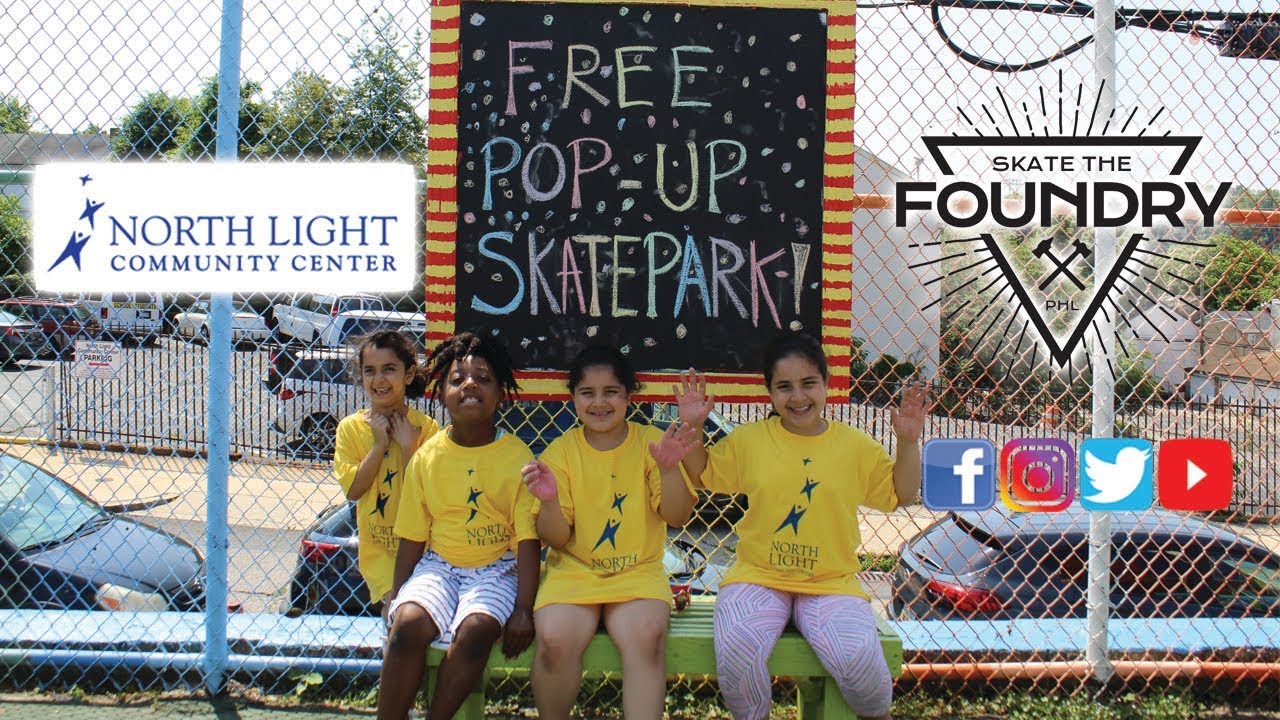Pop-Up Skatepark at North Light Community Center 05/19/2019 - YouTube