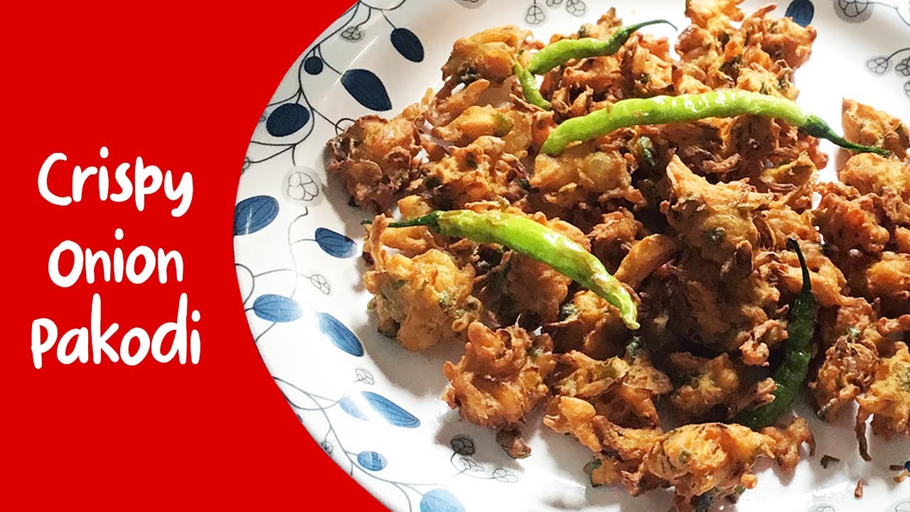 Crispy Onion Pakodi - How to make onion pakodi | ఆనియన్ పకోడీ - YouTube