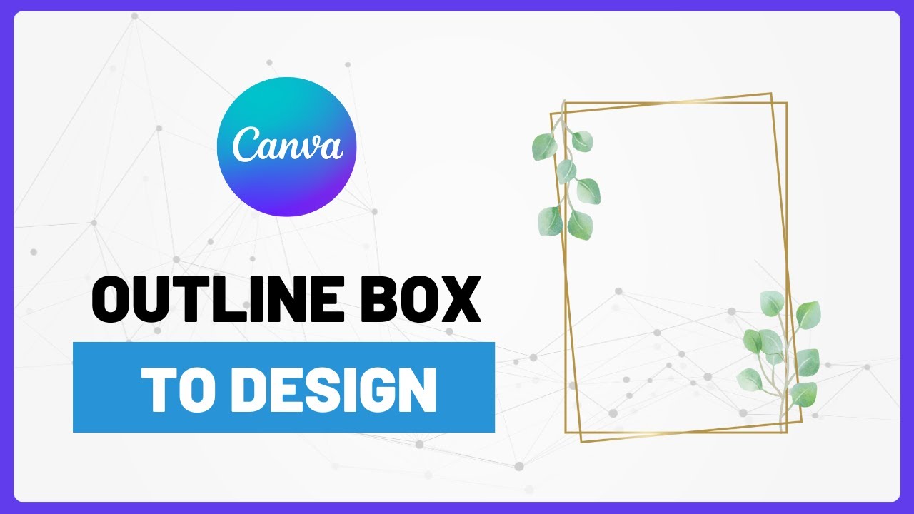 📌 How to Outline a Box in Canva – Quick & Easy Design Tip! 📌 - YouTube