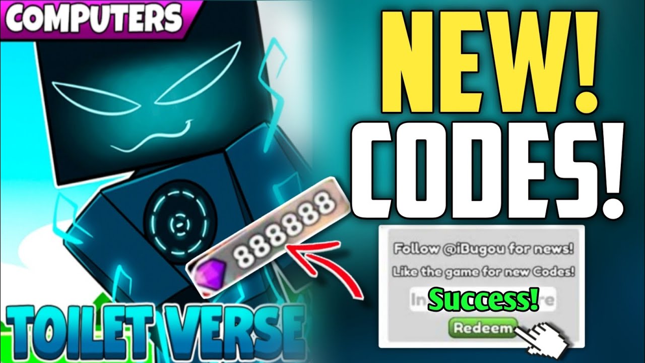 *NEW* ALL WORKING CODES FOR TOILET VERSE TOWER DEFENSE - 2024 | ROBLOX ...