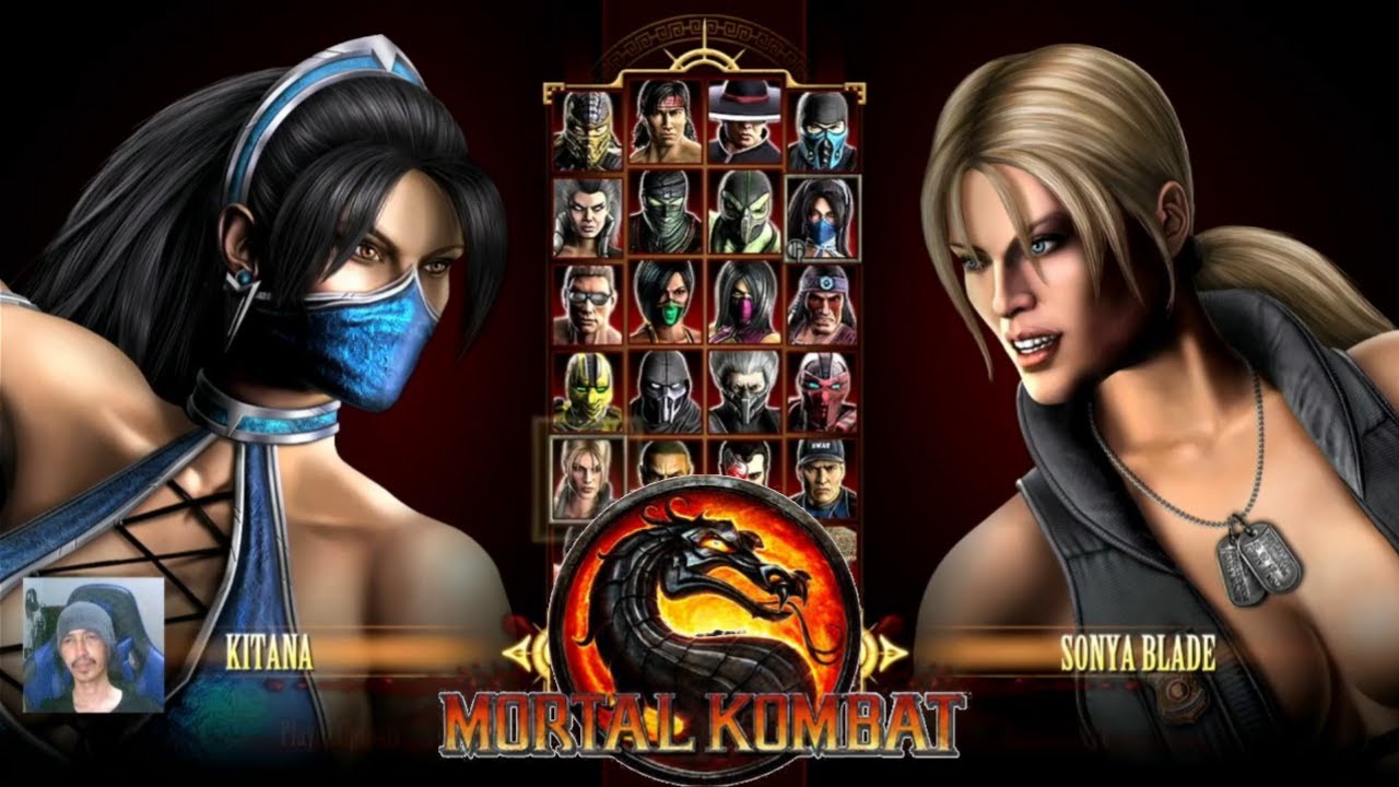 Mortal kombat 9 Kitana vs Sonya & Raiden & Johnny Cage - YouTube