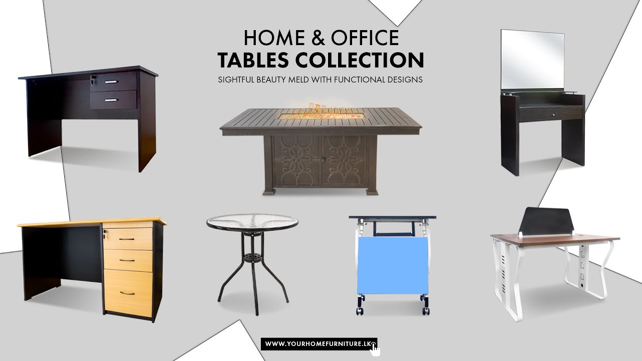 Modern Home & Office Tables Collection | Trending Designs In Sri Lanka ...