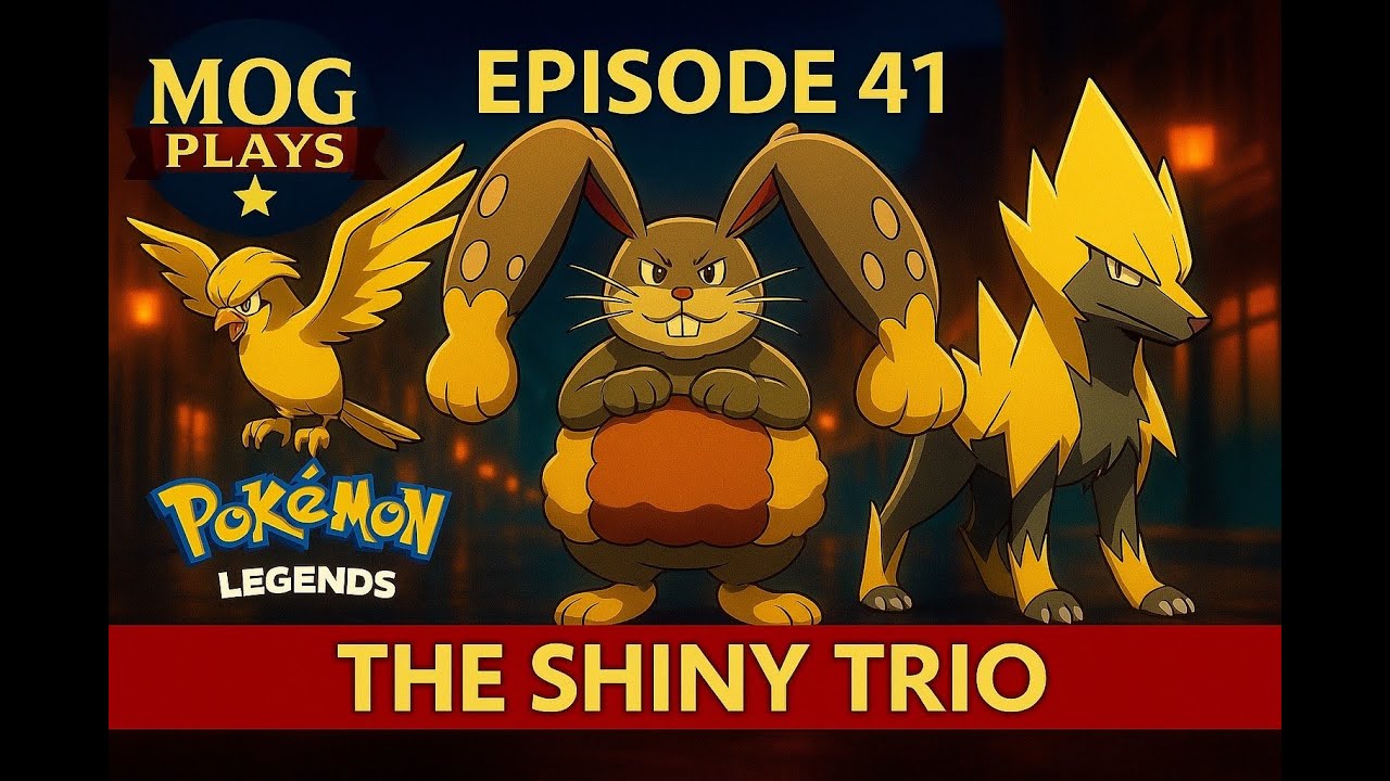Ep. 41: Mog Plays Pokémon Legends Z-A – The Shiny Trio & Main Story ...