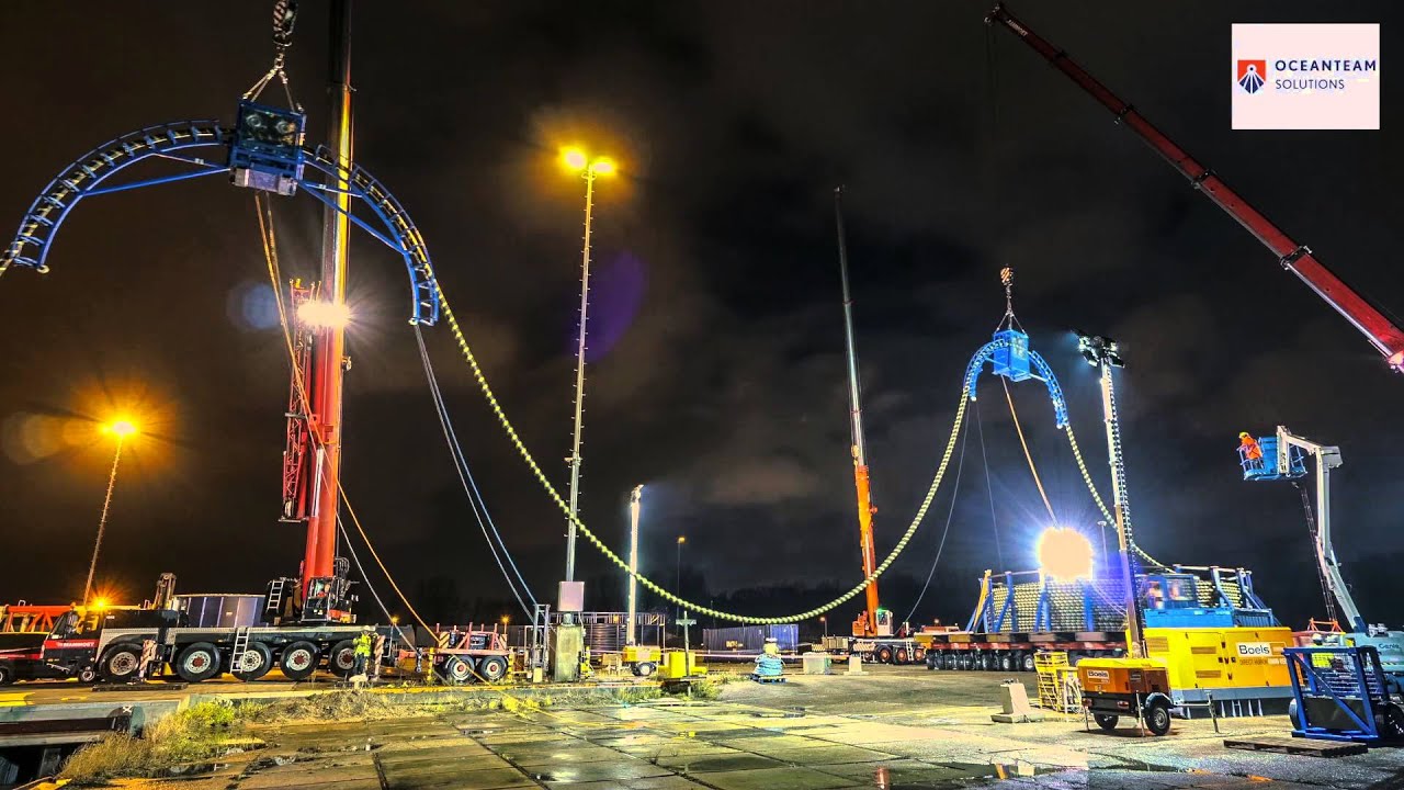 Cable loadout at our facilities - YouTube