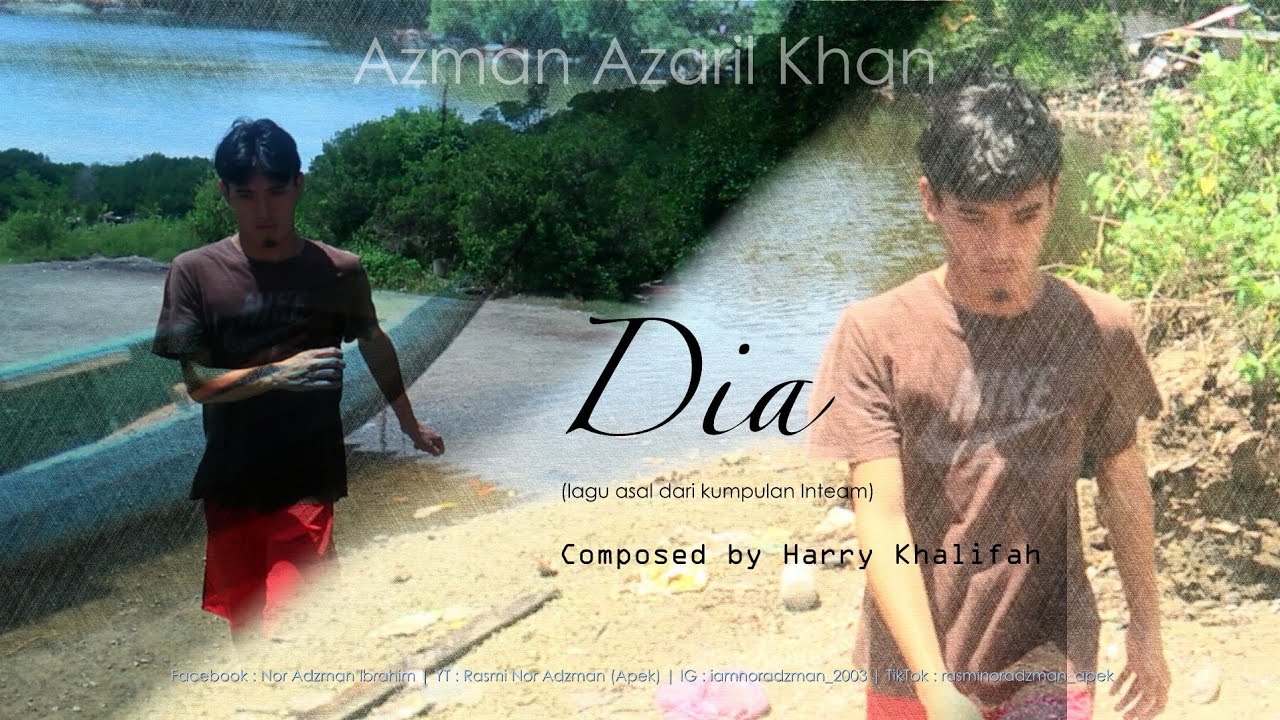 Inteam - Dia (Cover by Azman Azaril Khan) (MV with Lyric) - YouTube