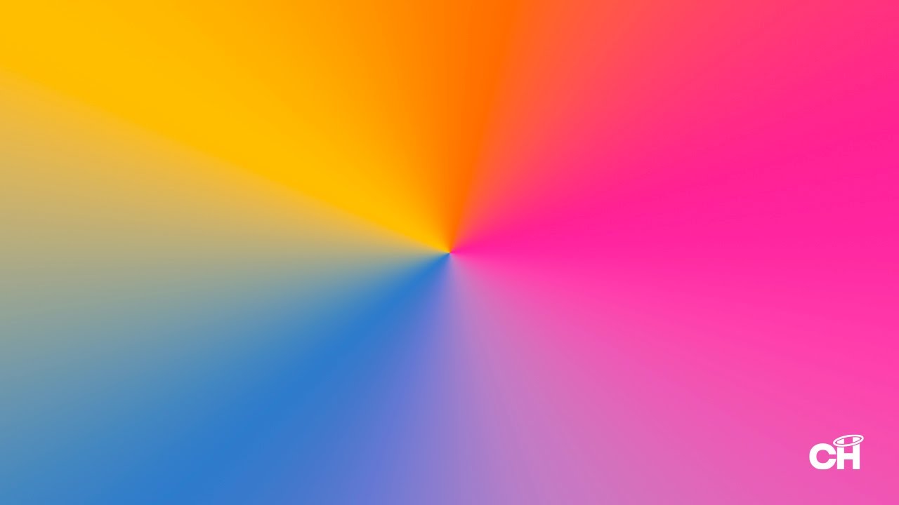 #4k 1 Hour Sunset Serenade Color Wheel - YouTube