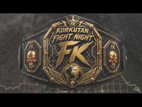 KORKUTAN FIGHT NIGHT 14 SERİSİ 6 HAZİRAN 2026 IĞDIR'DA