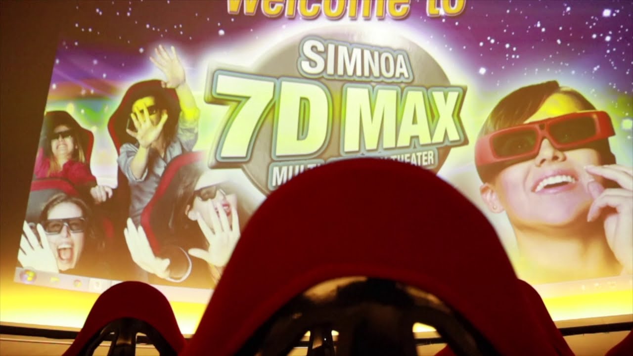 The 7D Theater at Thunder Road - YouTube