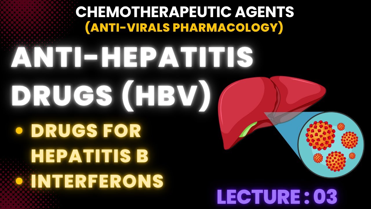 Anti-Hepatitis B Pharmacology Made Easy | Antiviral Drugs - Lecture 3 ...