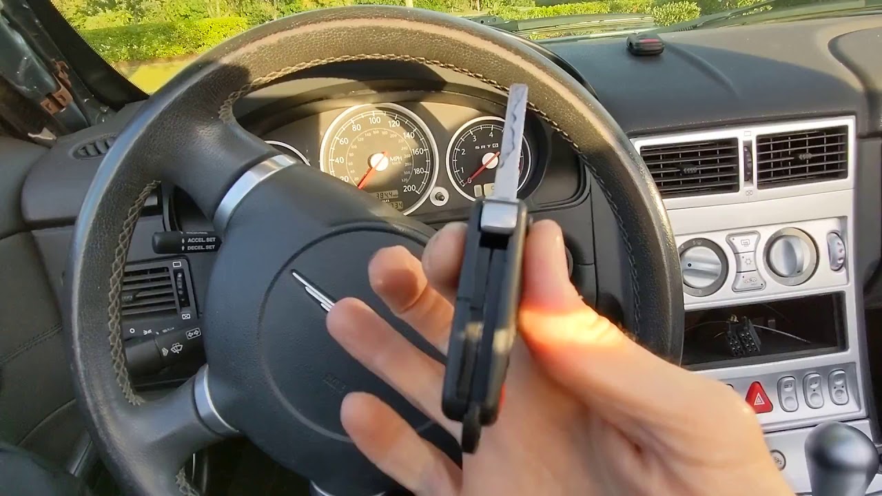 Chrysler Crossfire complete duplicate keys available now! - YouTube