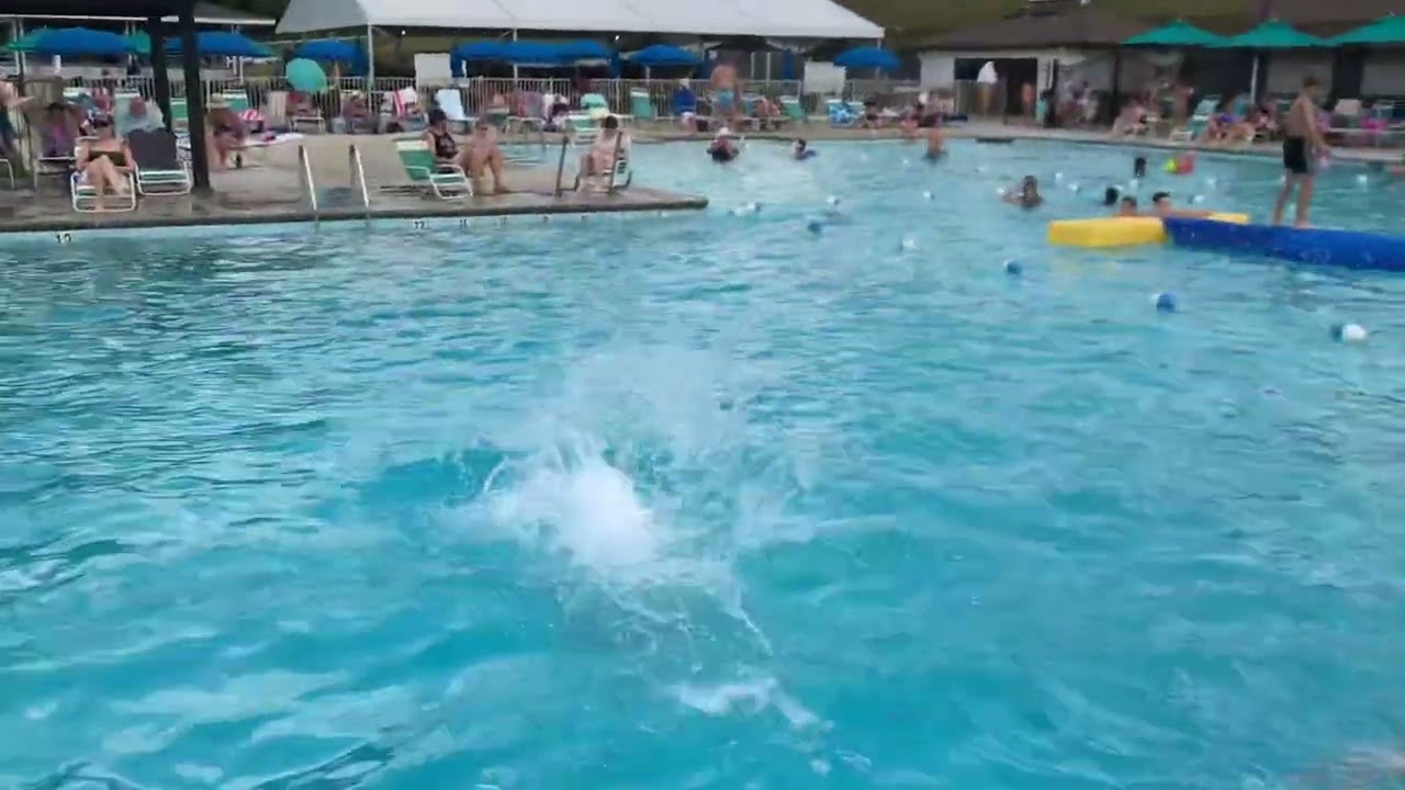 Jumping off the Diving Board at Padonia Park Swim Club 🏊🏻‍♂️☀️🌊 - YouTube
