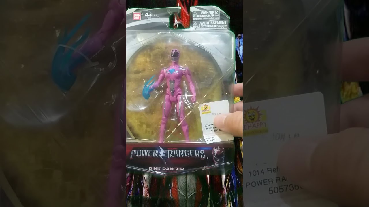 Power Rangers Pink Ranger 2017 Movie Toy #shorts - YouTube