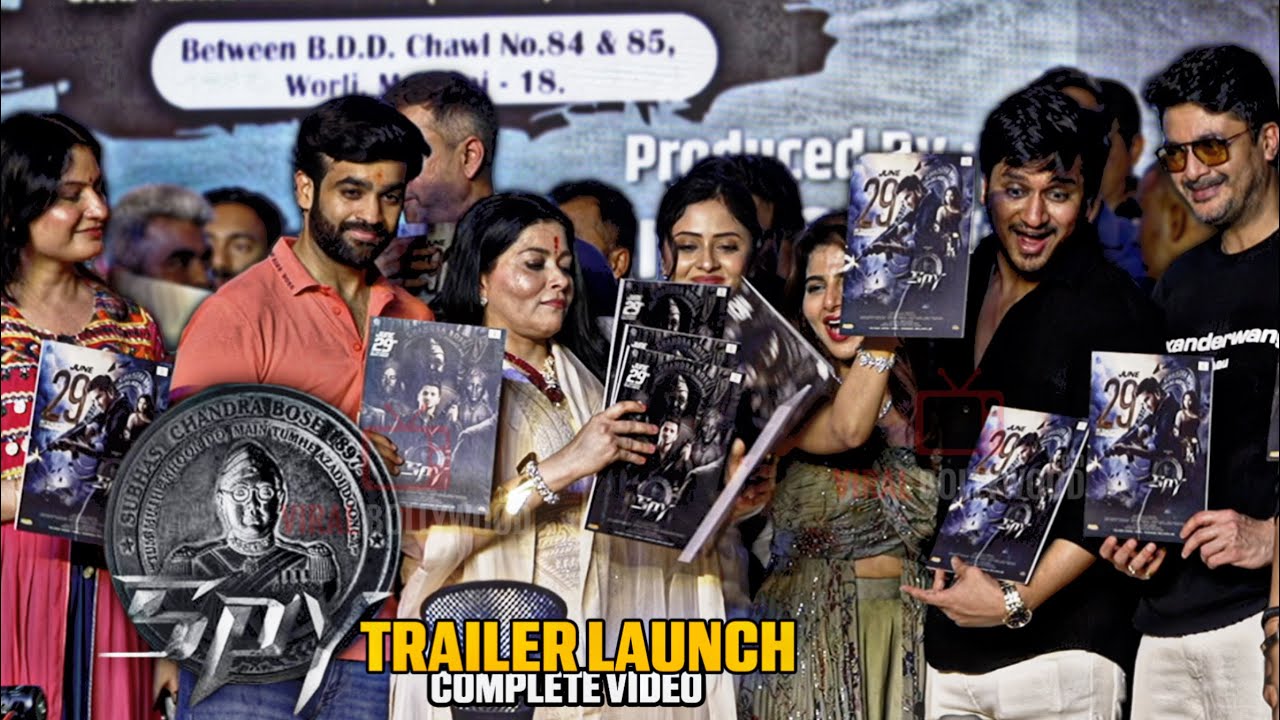 UNCUT - SPY | Official Trailer Launch | Nikhil Siddhartha, Iswarya ...