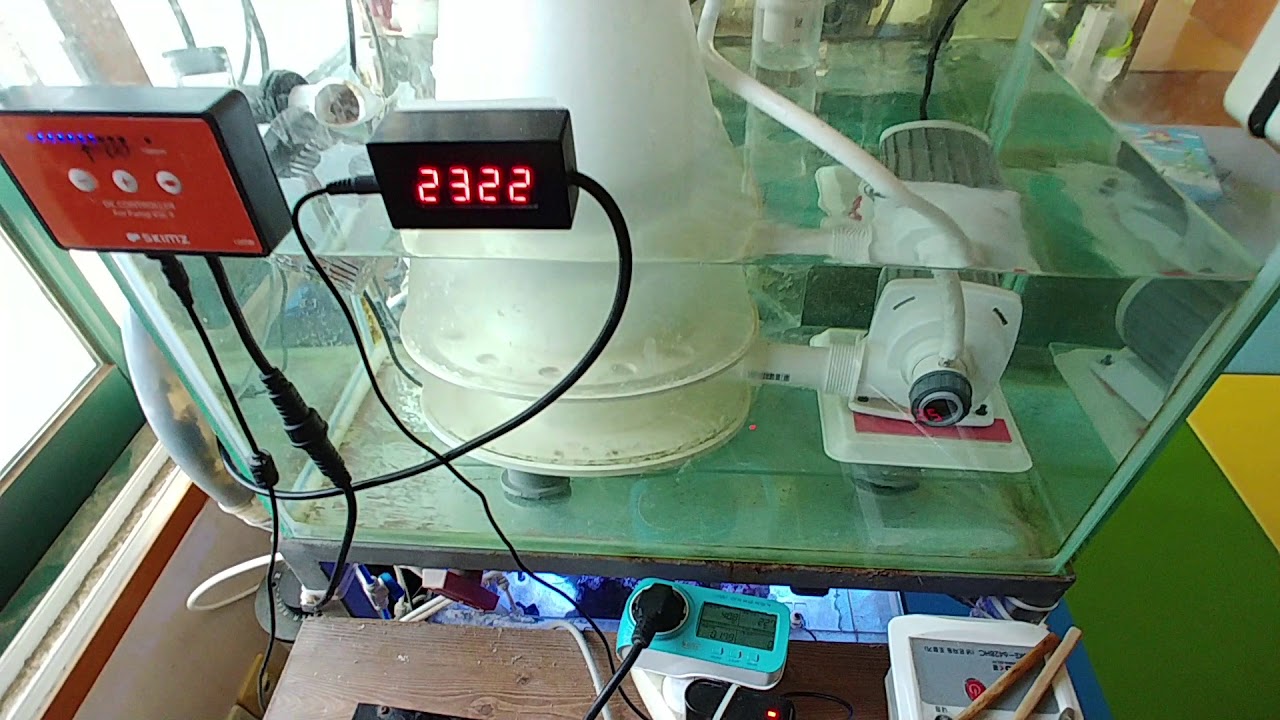 modifying Jebao pump to Needle Wheel Pump (and adjusting) - YouTube