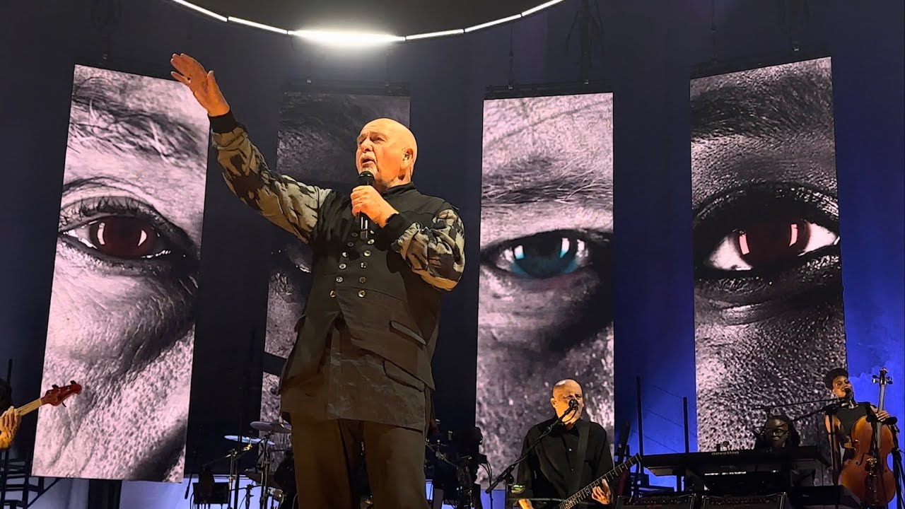 Peter Gabriel , In your eyes . 9-29-23 Little Caesar’s arena Detroit ...