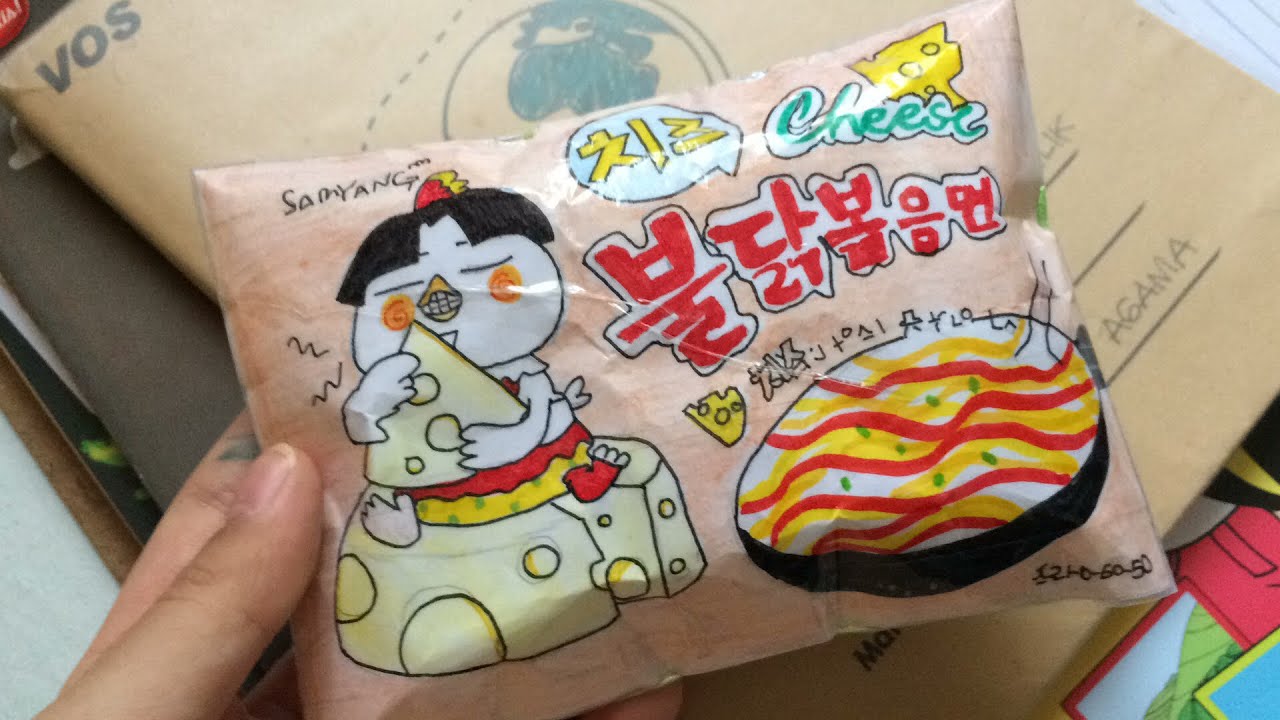 i make a ramen paper squishy 🧀 🍜 - YouTube