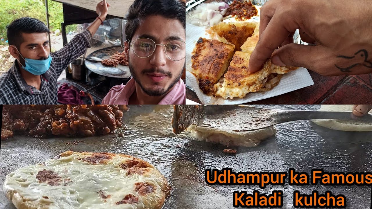 Udhampur ke famous kaladi kulcha|| jammu traditional dogri dish kaladi ...