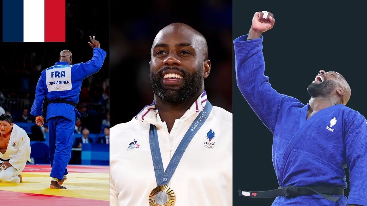 Teddy Riner On @lifeis143ForEver Riner Won The Gold Medal of Judo for ...